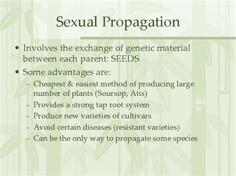 Plant Propagation Sexual Asexual Prepared By L Robert