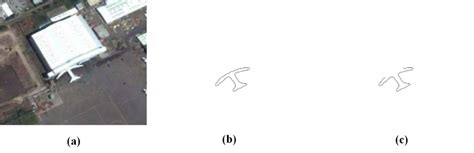 A The Original Image Of The Occluded Aircraft Target Acquired By The