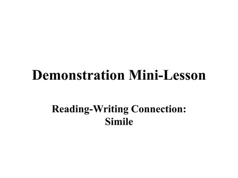 Mini Lesson Demo Pptx