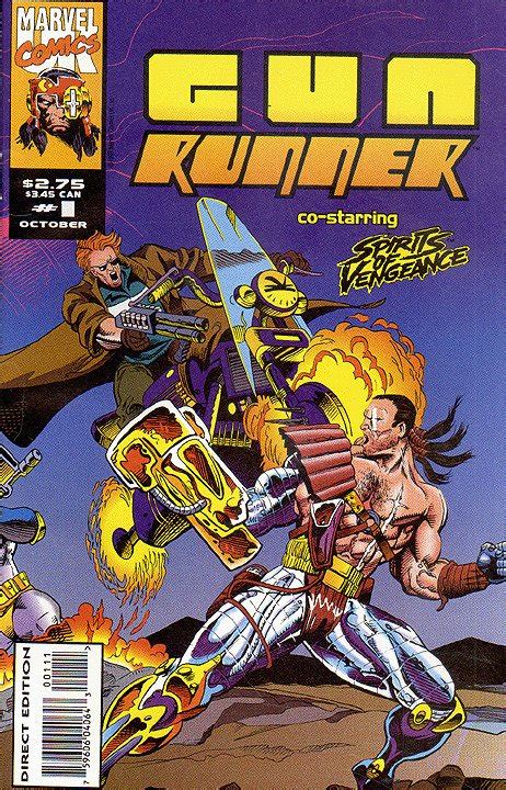 GUN RUNNER 1993 Series 1 W O CARDS Fair Comics Book Comic Books