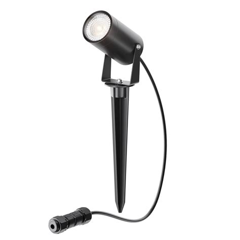 Maytoni Scope Ground Spike Light Black Aluminium Ip65 Lights Ie
