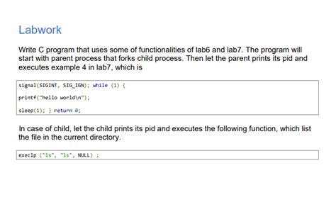 Solved Write C Program That Uses Some Of Functionalities Of