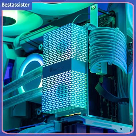 4pin ที่ทำความเย็น Pwm 5v 3pin Argb Ram Air Aio พัดลมทำความเย็นกับพัดลม50mm คู่ที่ทำความเย็นฮีท