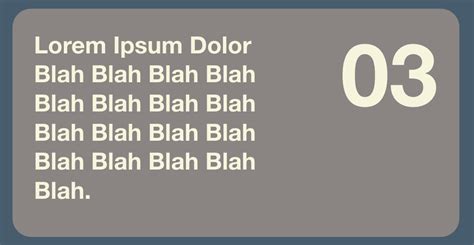 Html How To Place Large Text With Numbers Next To Smaller Text In The