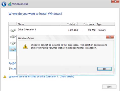 Fix Windows Cannot Be Installed To This Disk Gpt Style