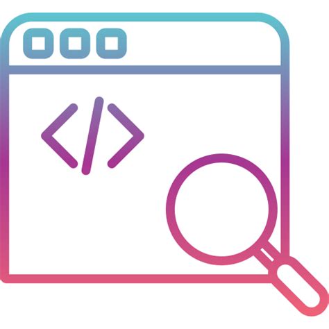 Web Development Generic Gradient Icon