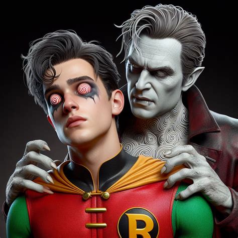 Robin Hypnotized By Vampire By Jason6prior On Deviantart