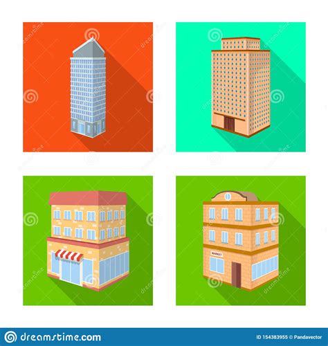 Vector Illustration Of Construction And Building Symbol Set Of Construction And Estate Stock