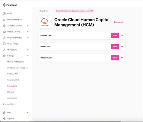 Oracle Hcm Onboarding Integration Firstbase