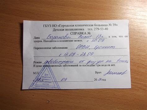 Образец справки в школу после болезни от родителей Фотоподборки 1