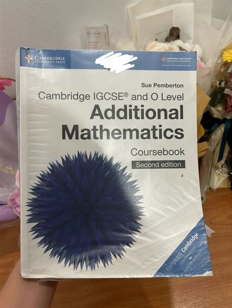 Cambridge Igcse Ando Level Additional Mathematics Coursebooks Hobbies