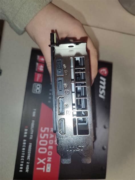 Видеокарта Msi Radeon Rx 5500 Xt Mech Полная комплектация 4 750 грн