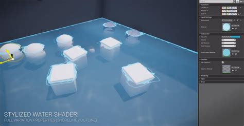 Stylize Water Shader Shaders Odforum