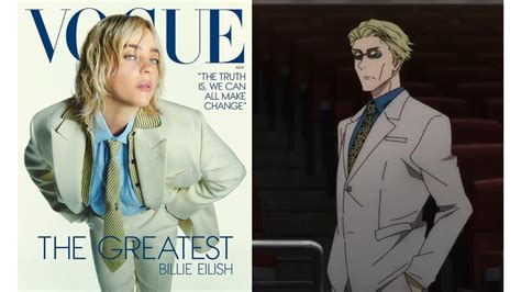 5 Potret Billie Eilish Jadi Model Sampul Majalah Vogue Mirip Nanami