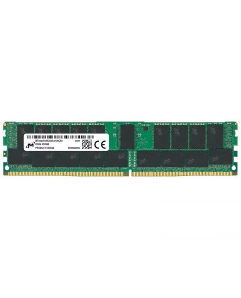 Micron Ddr4 3200 Ecc Rdimm 64gb 288p Server Parts