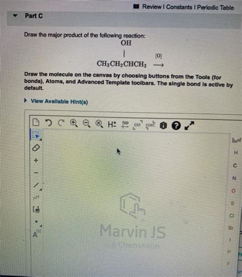 Solved Review Constants Periodic Table Part C Draw The