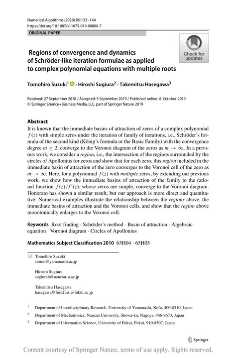 Regions Of Convergence And Dynamics Of Schröder Like Iteration Formulae As Applied To Complex