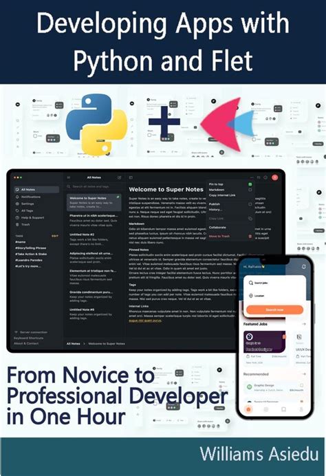 Developing Apps With Python And Flet Ebook Williams Asiedu