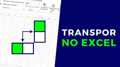 Como Transformar Linha Em Coluna No Excel