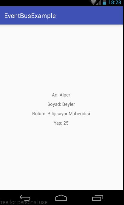 Android EventBus Kütüphanesi Kullanımı Mobilhanem