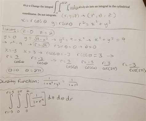 Integration Triple Integral Conversion From Cartesian To Polar Any Multivariable Calculus Wiz