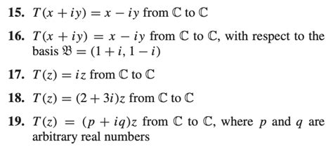Solved In Exercises 5 Through 40 Find The Matrix Of The Chegg Com