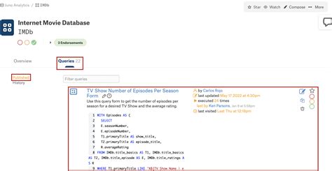 Find And Open Queries — Alation User Guide