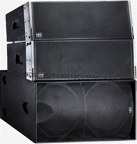 舞台线阵音响png免抠素材 新图网 演唱会 灯光 线阵 舞台 音响