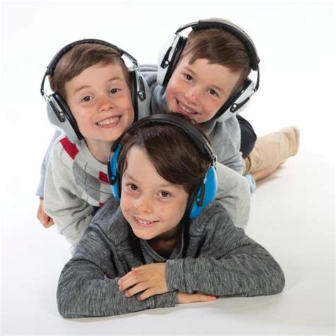 Noise Reduction Headphones Blue