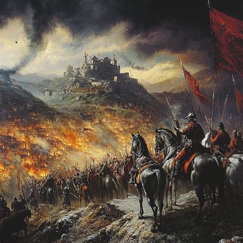 A Depiction Of Regional Conflicts And Their Historical Context Premium Ai Generated Image