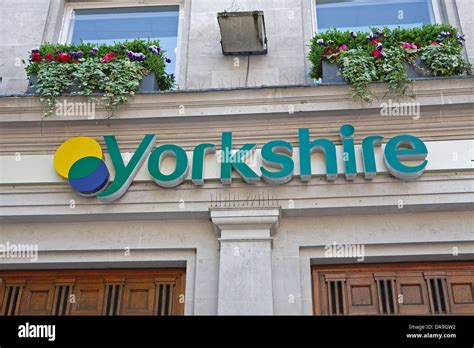 Yorkshire Bank Logo And Sign Stock Photo Alamy