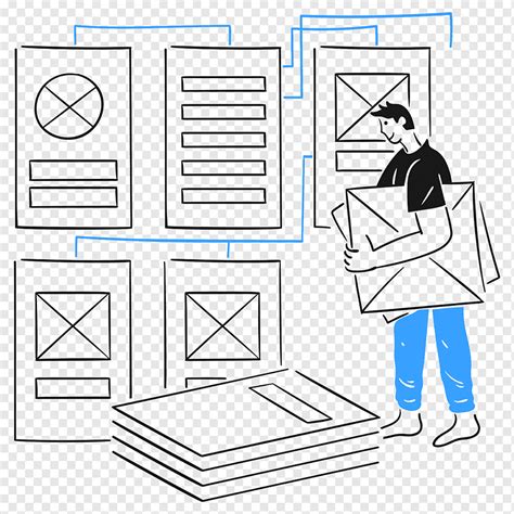 Wireframe Illustration Png Pngwing