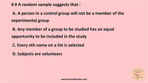 Multiple Choice Questions Biostatistics Ppt