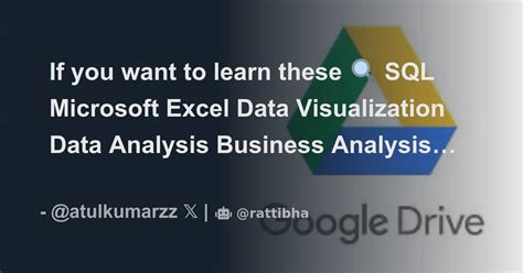 If You Want To Learn These 🔍 Sql Microsoft Excel Data Visualization Data Analysis Business
