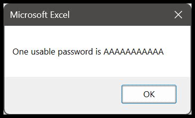 Protect And Unprotect Without Password A Workbook