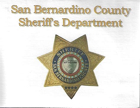 San Bernardino County Sheriff Logo San Bernardino County Sheriff