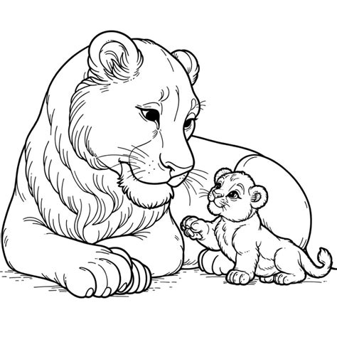 Dibujos Para Colorear De Leones 46 Dibujos Imprimibles Pdf Gratis