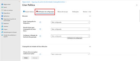 Bitlocker Configurando A Criptografia De Disco Em Dispositivos Microsoft Intune Jornada 365