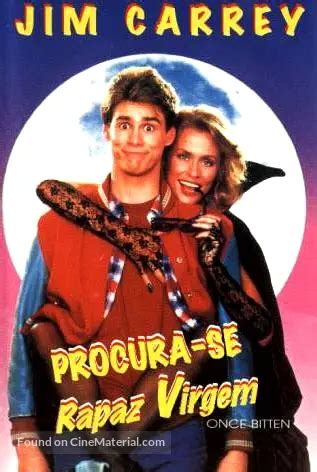 Once Bitten 1985 Brazilian Vhs Movie Cover
