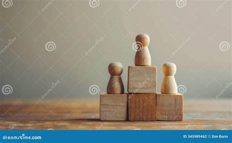 Conceptual Image Of A Hierarchical Structure Representing Stock