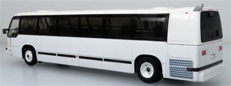 1999 Tmc Rts Transit Bus Blank White Nice Car Collection