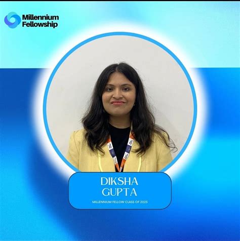 Diksha Gupta On Linkedin Millenniumfellowship Sustainability Socialimpact 63 Comments