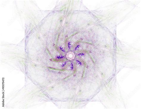 Abstract Fractal Patterns And Shapes Fractal Texture For Prints Stock Illustration Adobe Stock