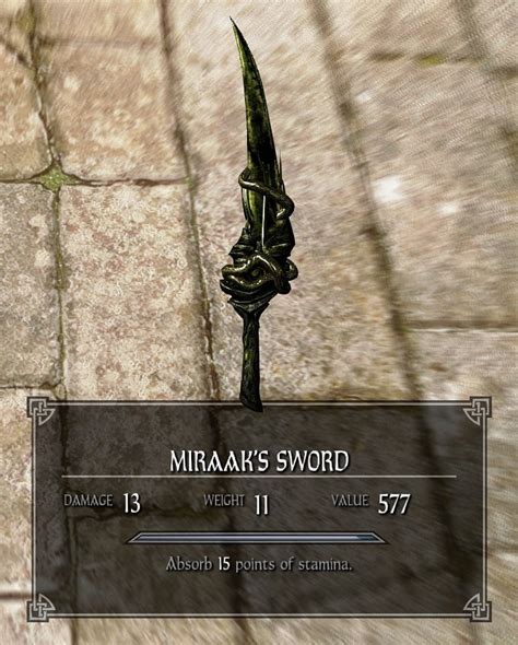 Miraaks Sword Legacy Of The Dragonborn Fandom