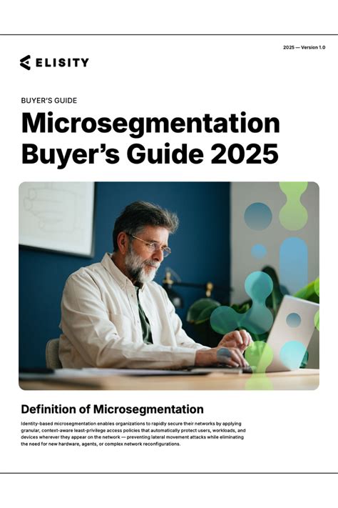 Microsegmentation Buyers Guide And Checklist For Security Leaders