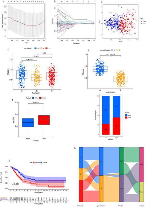 Lasso Regression Analysis Was Used To Construct Prognostic Gene