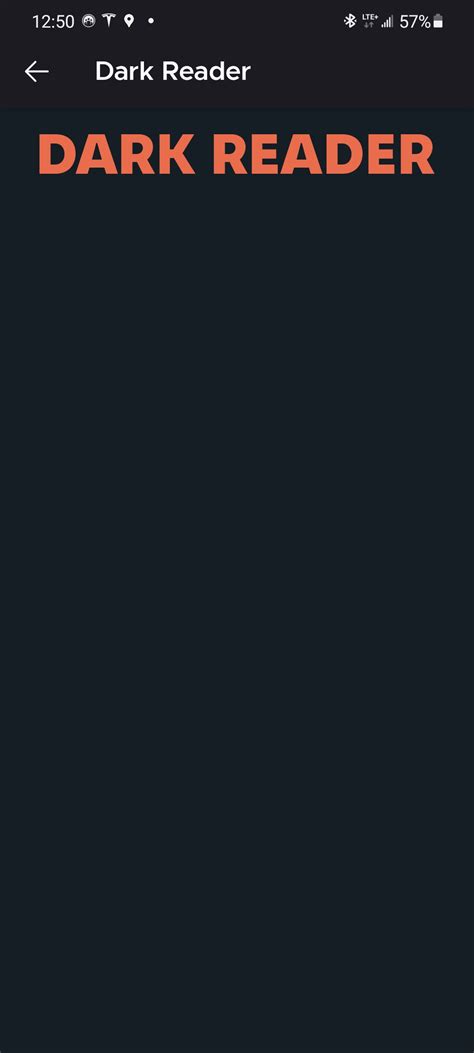 Bug Automation Settings Page Is Blank On Firefox Android 92 · Issue 6912 · Darkreader