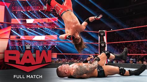 Full Match Randy Orton Vs Aj Styles Raw Dec 16 2019 Youtube