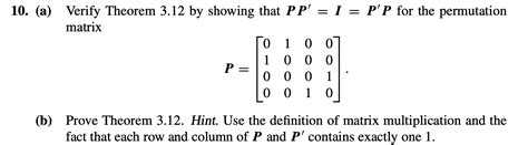 A Verify Theorem By Showing That PP I PP Chegg Com