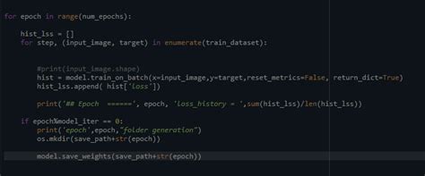 How To Save This Model After Certain Epoch In A Directory I Try Alot